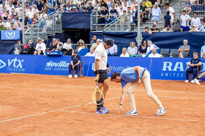 Behind the lines at the Gstaad Open - The unsung heroes of tennis